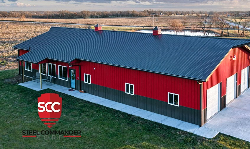 Barndominium Steel Buildings | Steel Commander Corp